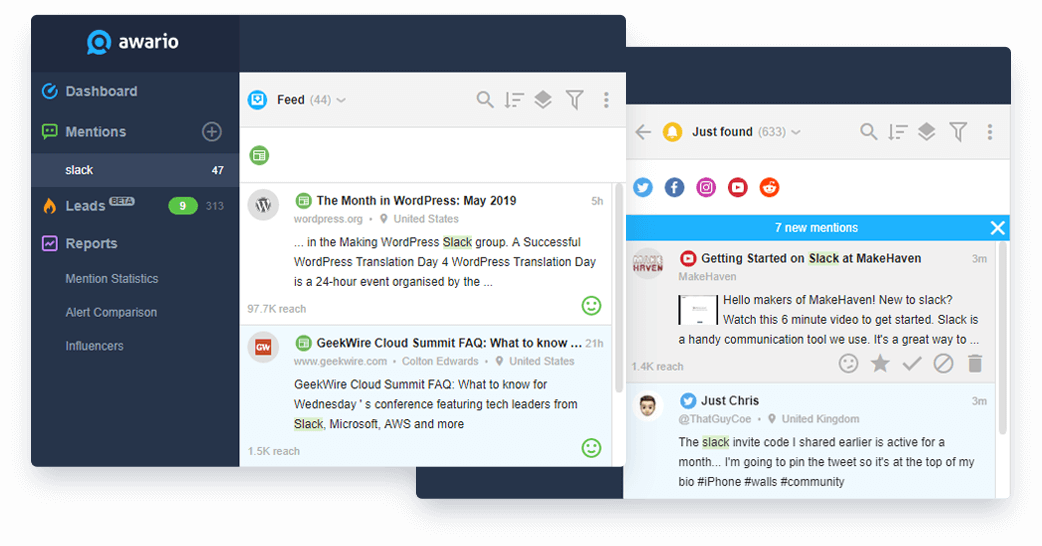 News monitoring & social media listening tool | Awario