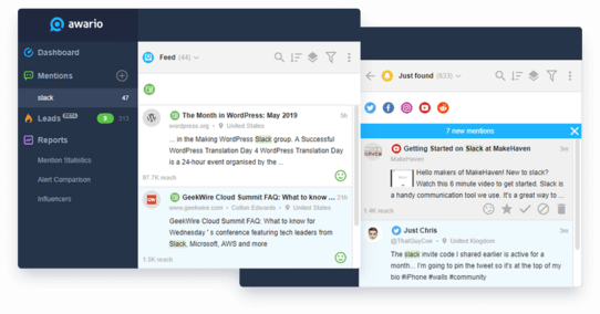 News monitoring & social media listening tool | Awario
