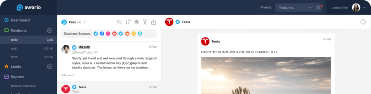 Twitter monitoring tool: Track mentions on social media | Awario