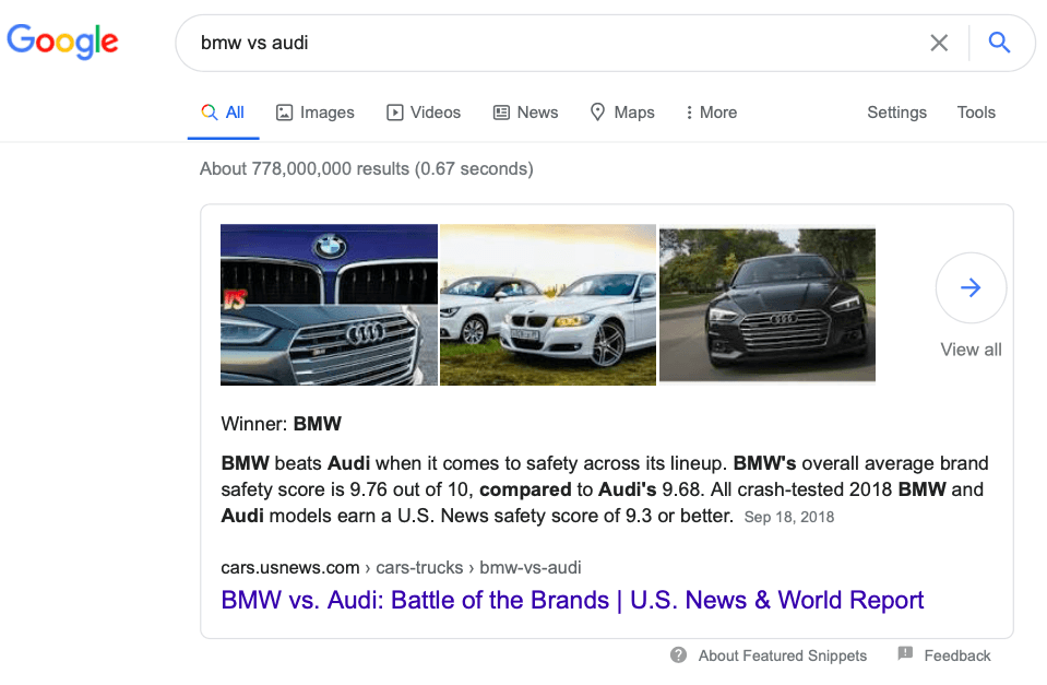 BMW vs. Audi: A brand race [social listening analysis]