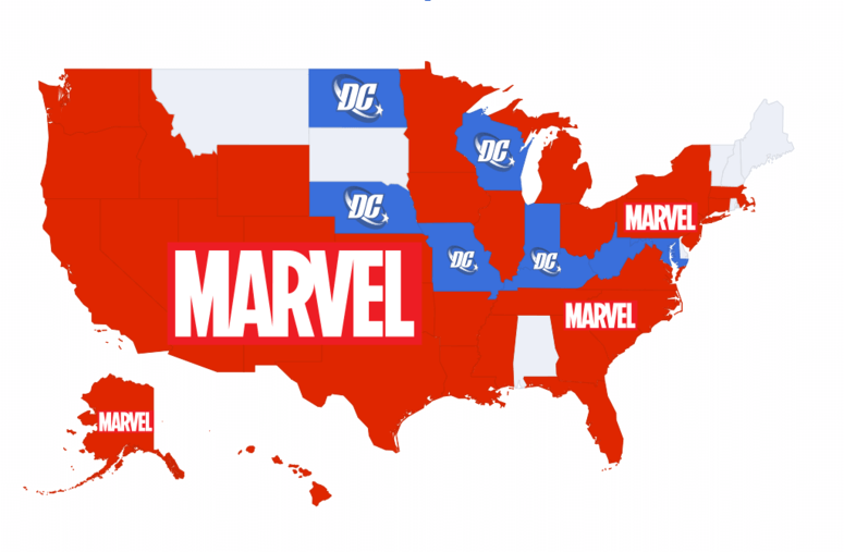 Marvel vs. DC: Who wins the battle on social media?