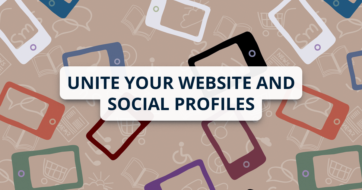 How to make your website and Social Media profiles consistent